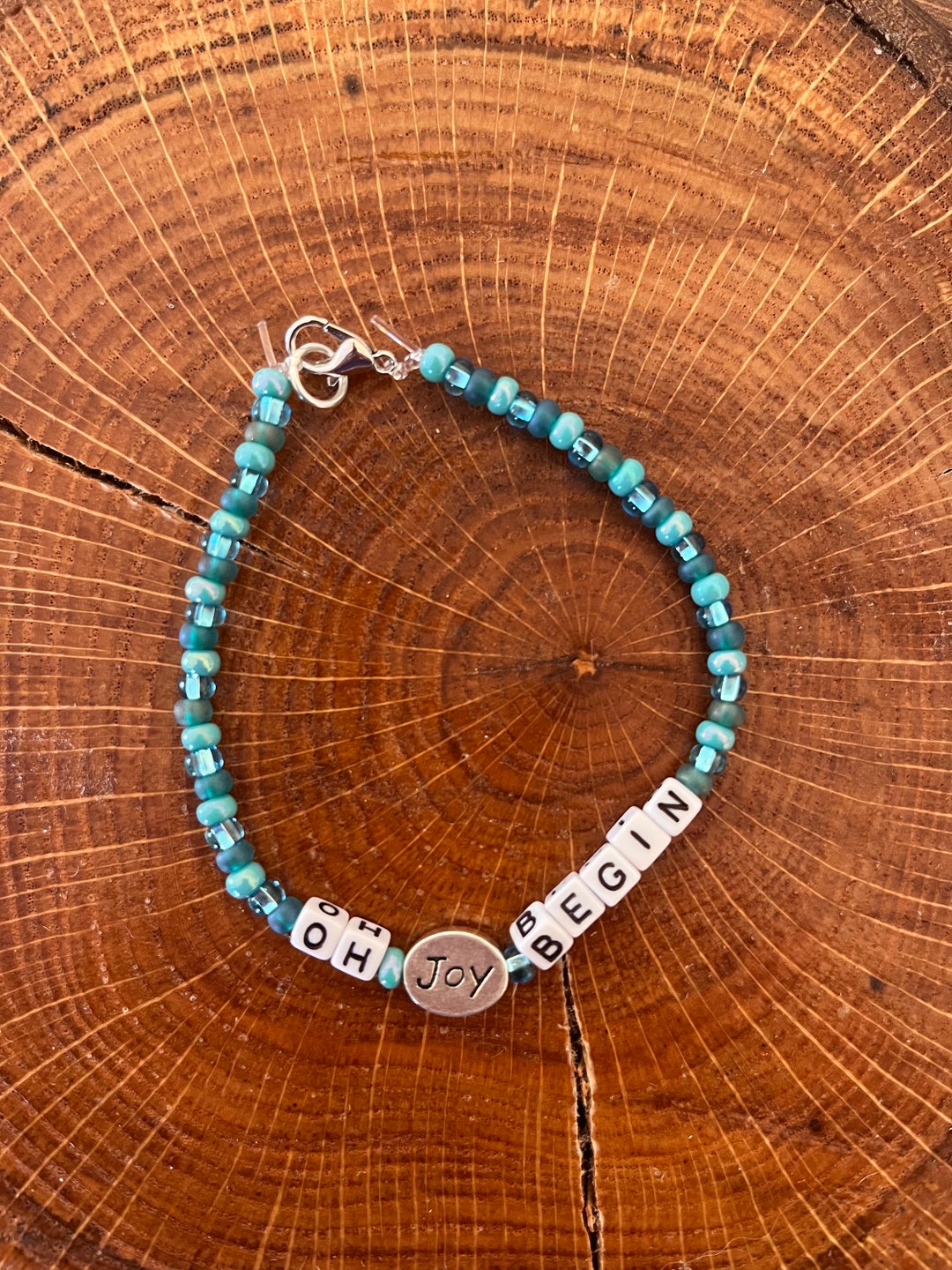 Dave Matthews Band Samurai Cop oh Joy Begin Beaded Bracelet With joy ...