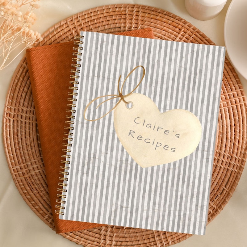 Handmade Recipe Book - Etsy