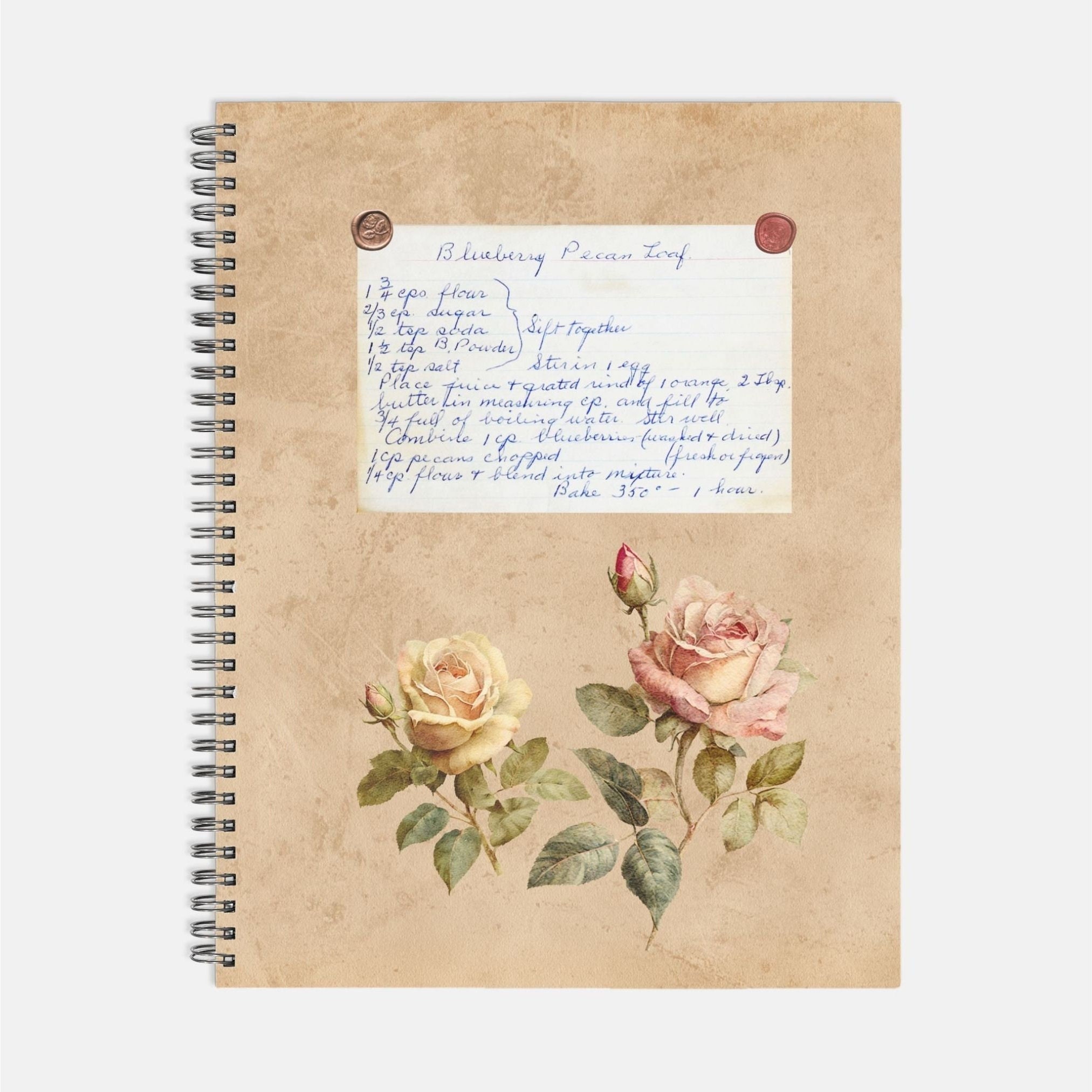 Custom Handwritten Recipe Book, Personalized Gift for Cook, Chef, Baker ...