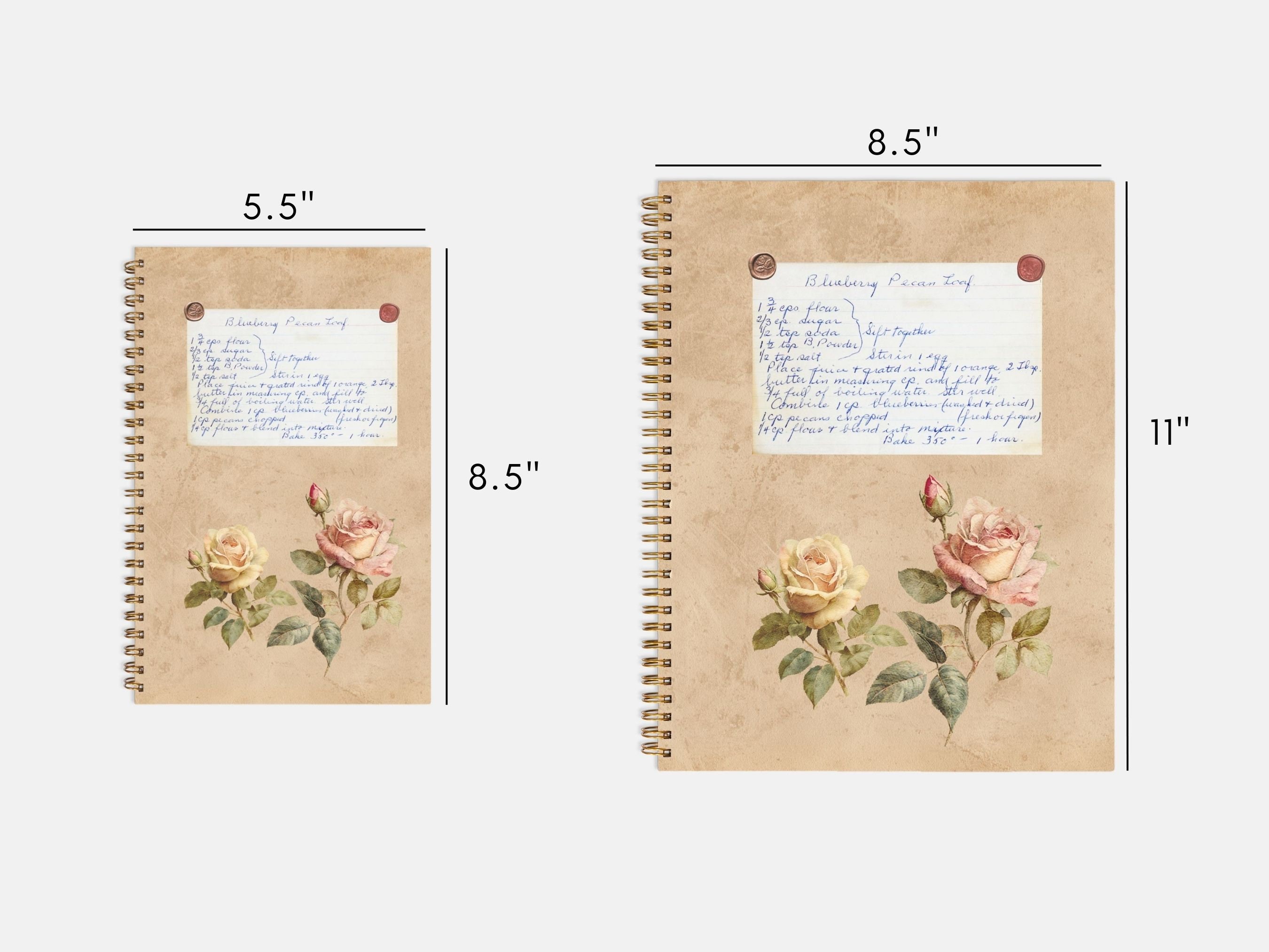 Custom Handwritten Recipe Book, Personalized Gift for Cook, Chef, Baker ...