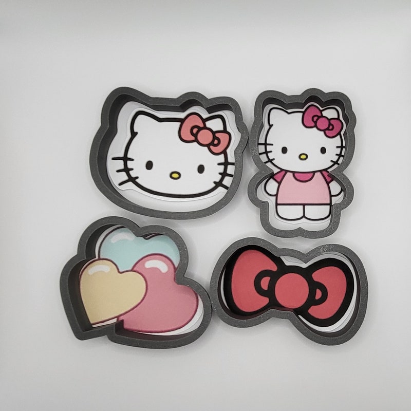 Hello Kittys Bow Svg - Etsy