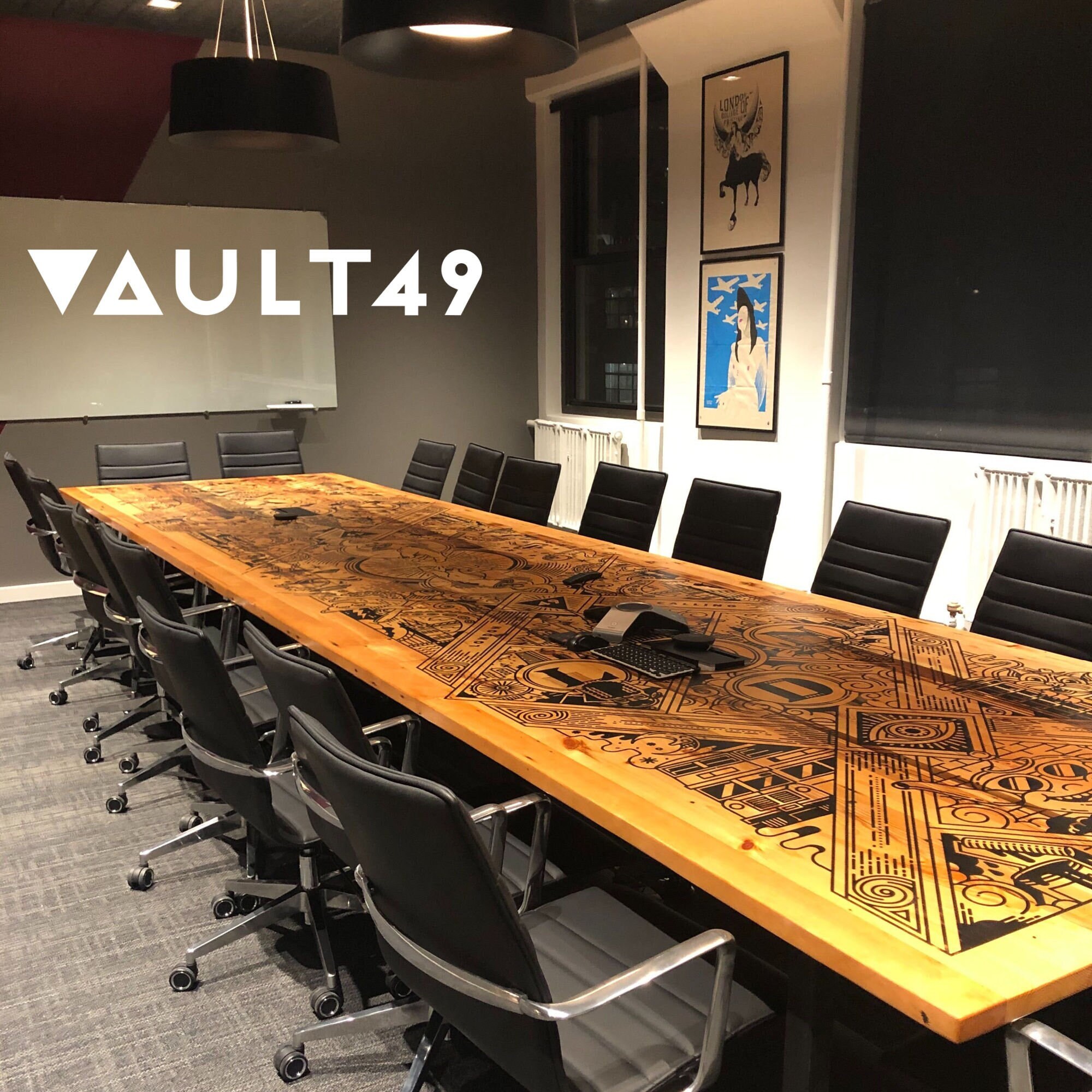 Training Room Tables With Power