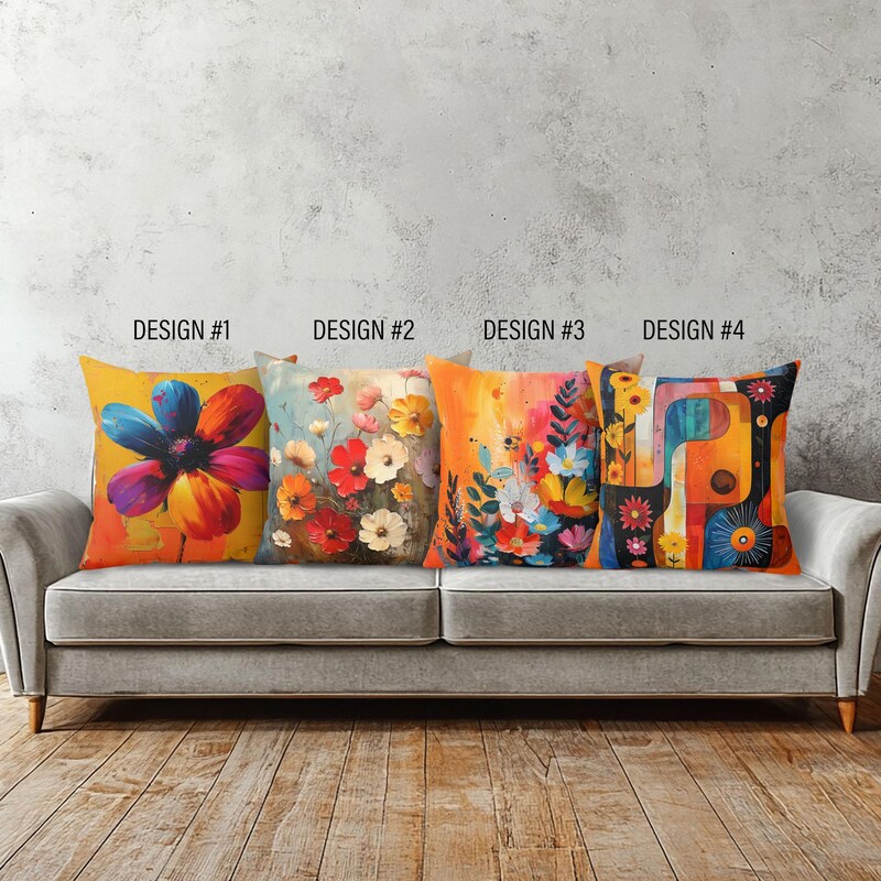 Colorful Pillows - Etsy