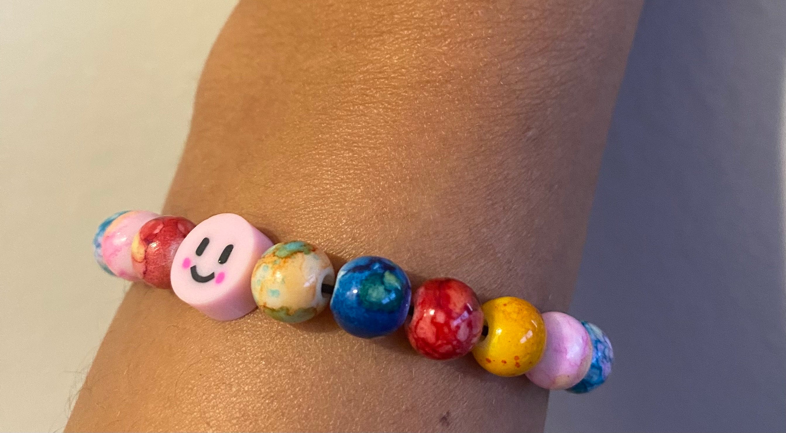 Smiley Face Bracelet - Etsy