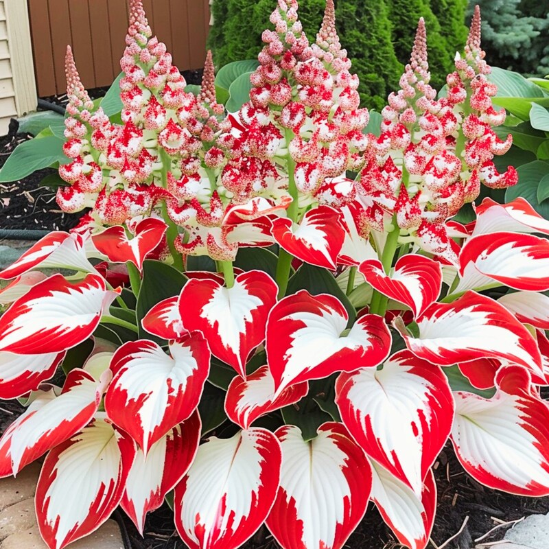 Red White and Blue Hosta - Etsy