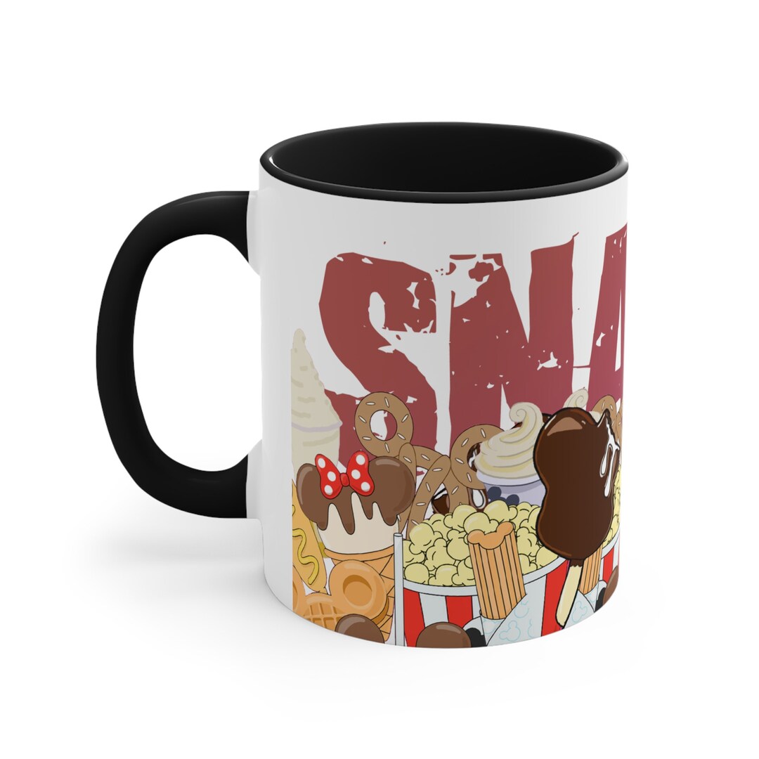 Disney Mickey Mouse Snacks Accent Coffee Mug, 11oz - Etsy
