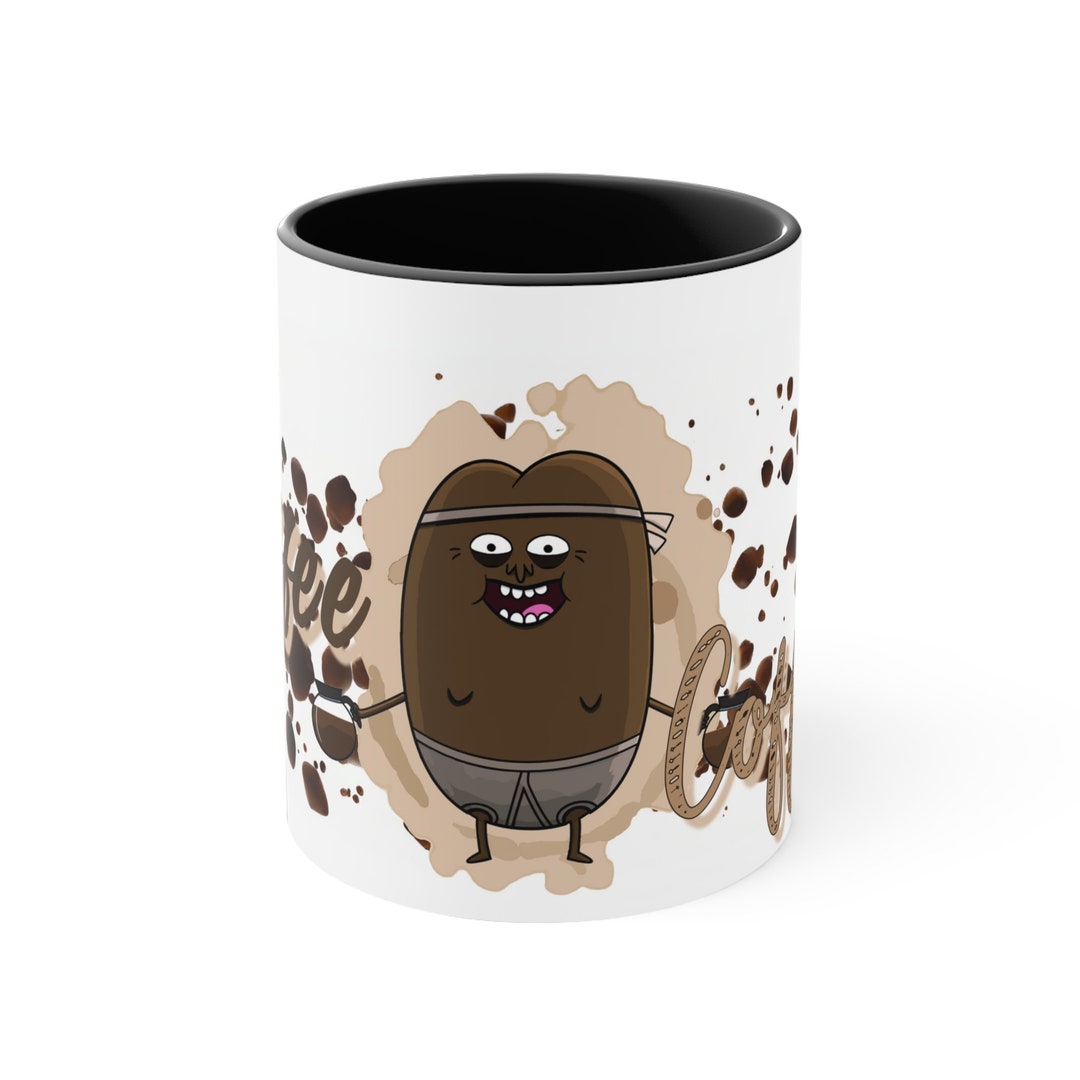 Regular Show Coffee Bean Coffee? Cartoon Mugs Pots Accent Coffee Mug ...