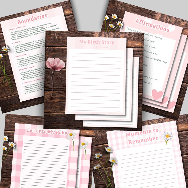 Postpartum Recovery Kit Printable - Etsy