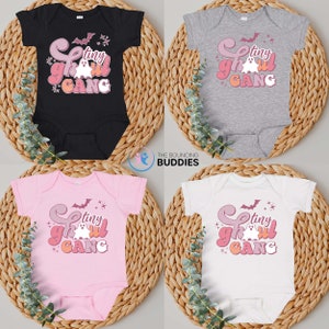 Tiny Ghoul Gang, Halloween Toddler Shirt, Funny Ghost Onesie®, Ghoul ...