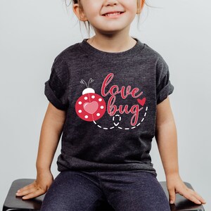 Love Bug Shirt, Kids Valentines Day Shirt, Valentines for Kids, Love ...