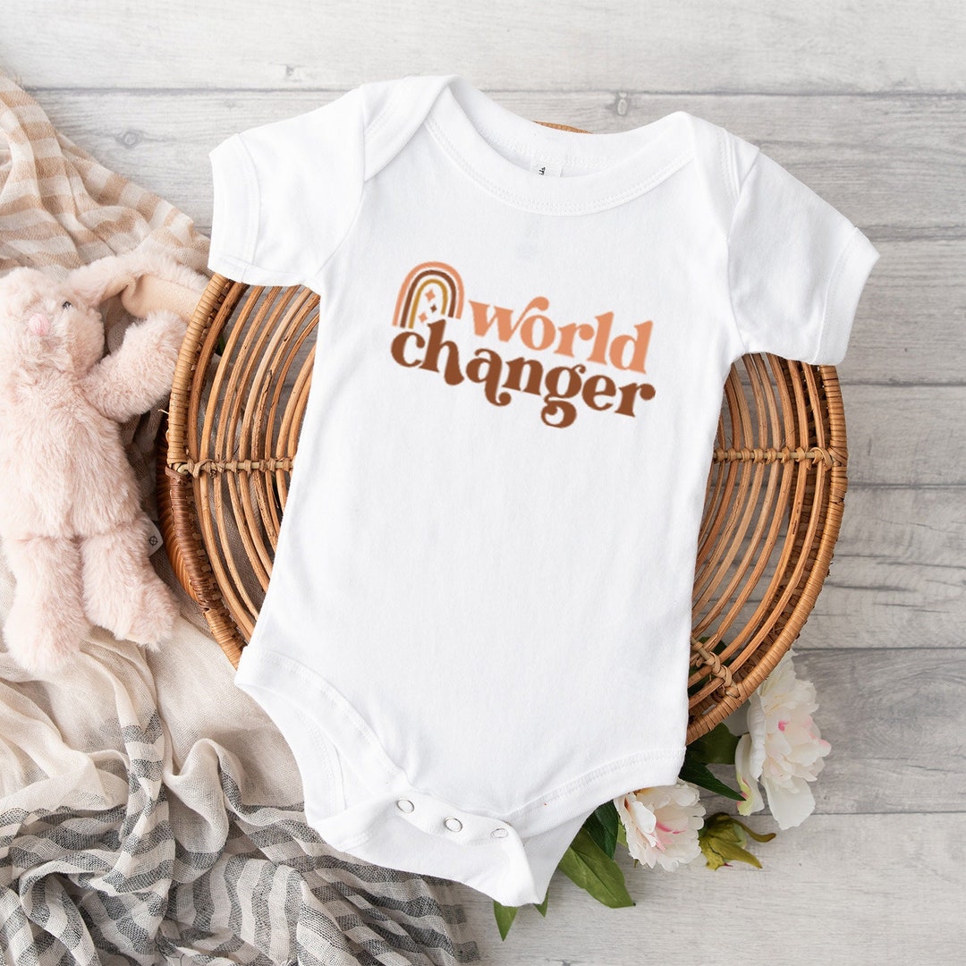 Pregnancy Announcement Onesie®, Newborn Onesie®, World Changer, Hello ...