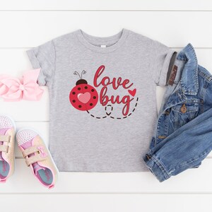 Love Bug Shirt, Kids Valentines Day Shirt, Valentines for Kids, Love ...
