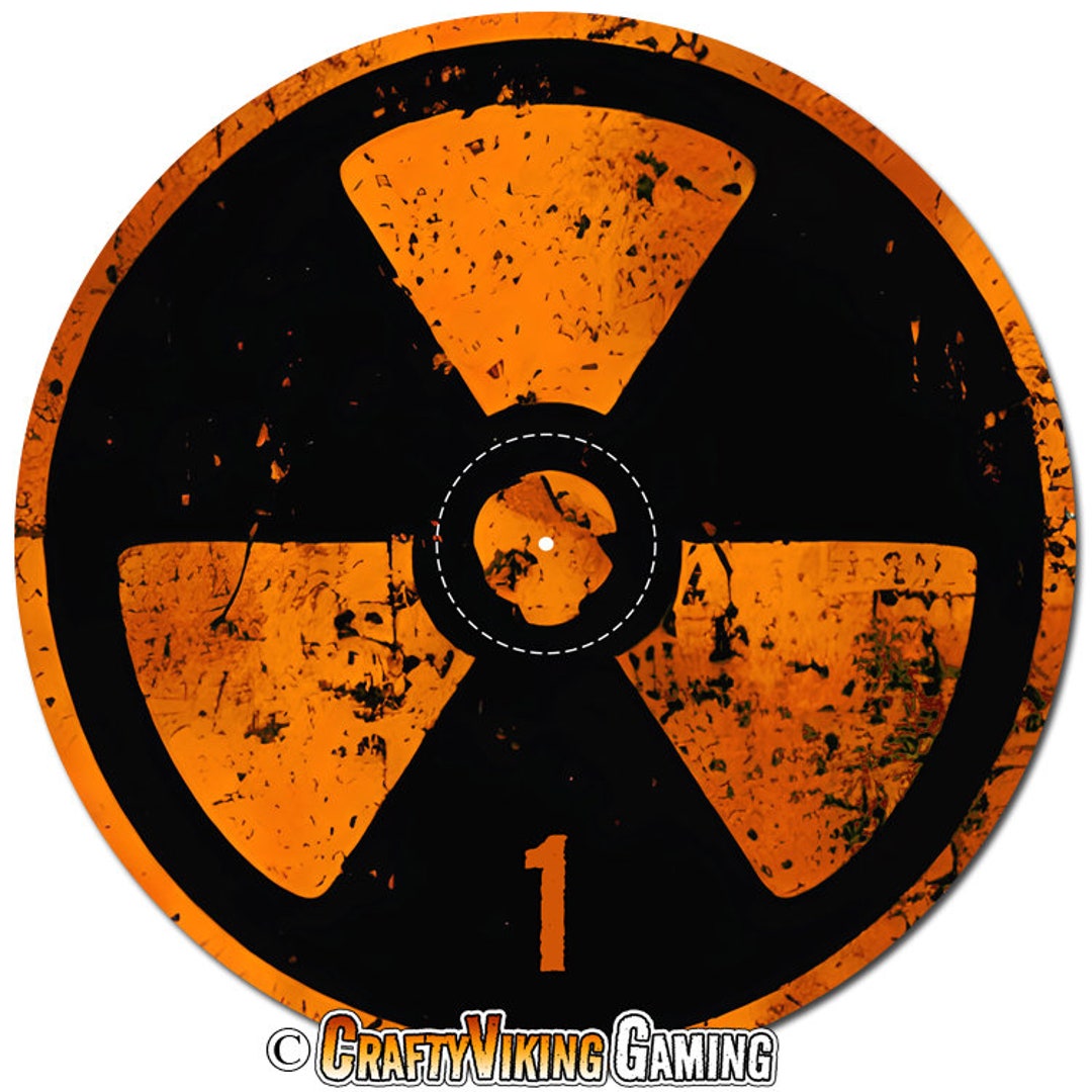 Objective Markers for Warhammer 40K / Age of Sigmar 4th - 7.57" NUCLEAR ...