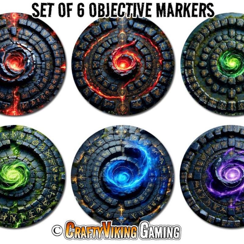 40k Objective Markers - Etsy