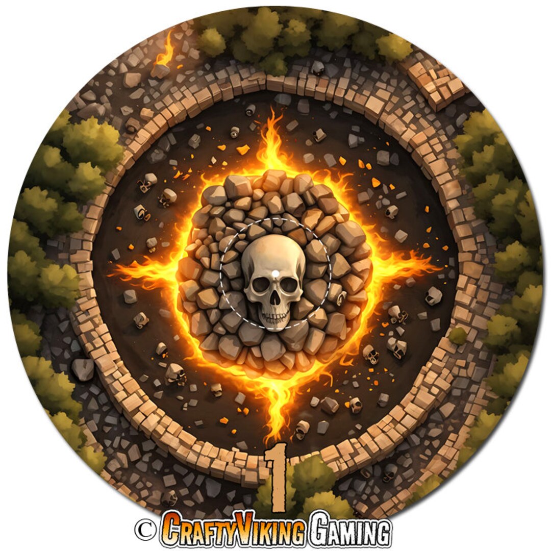 Objective Markers for Warhammer 40K / Age of Sigmar 4th - 7.57" GUARD ...