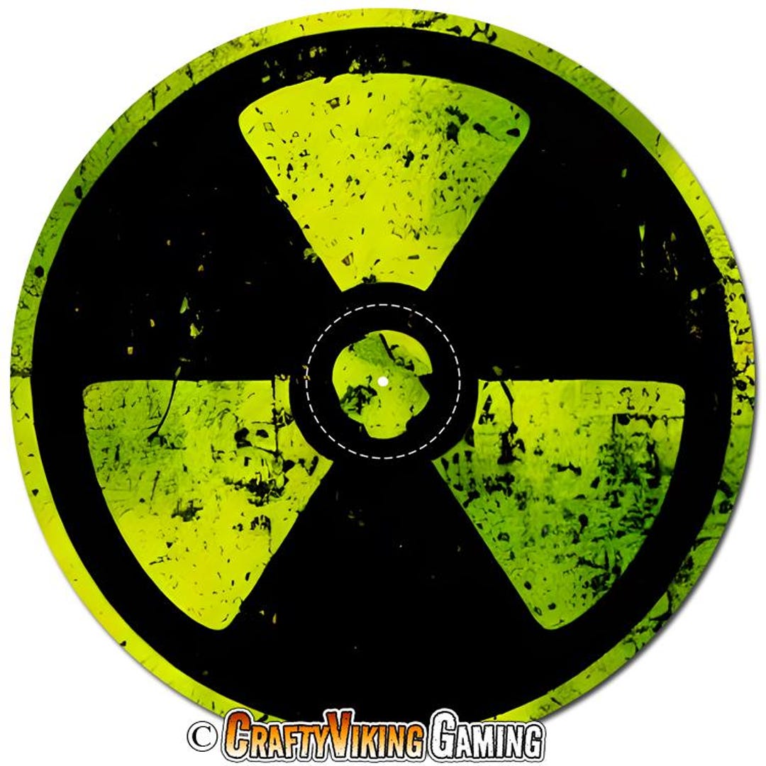 Objective Markers 6" - NUCLEAR WASTE - for Spearhead Age of Sigmar Aos ...