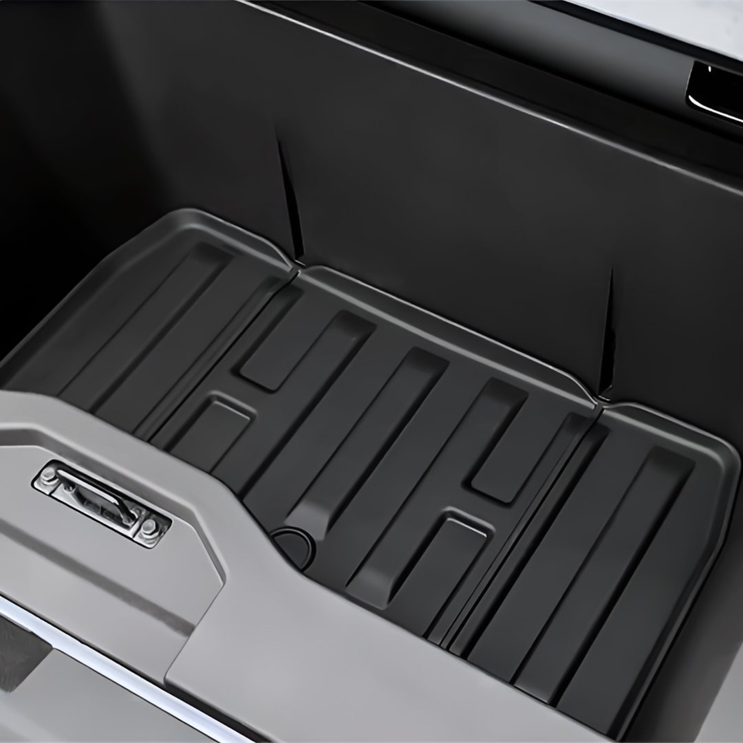 Trunk Mat for Tesla Cybertruck / Litchi-grain Under Trunk Floor Mat - Etsy