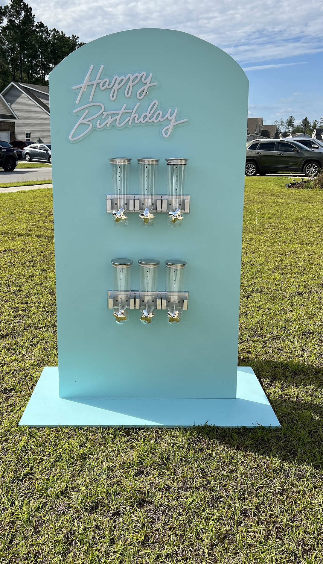 Candy Dispenser Wall: Party Treat Stand, Personalized Decor - Etsy