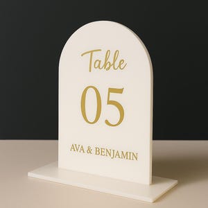 Personalized Acrylic Table Sign: Wedding, Restaurant, Event Decor - Etsy