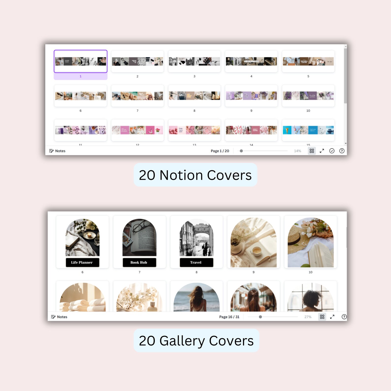 Etsy Listing Mockup Photo, Notion Mockup Template Aesthetic Notion ...