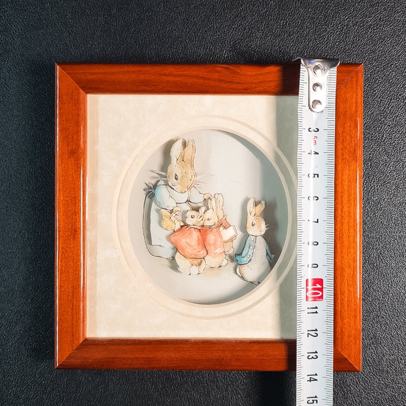 Peter Rabbit 3D John Ellam Wall Decor Découpage Nursery Wall - Etsy