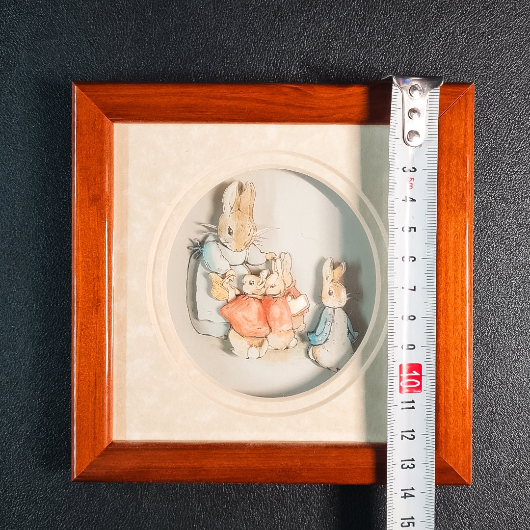 Peter Rabbit 3D John Ellam Wall Decor Découpage Nursery Wall - Etsy