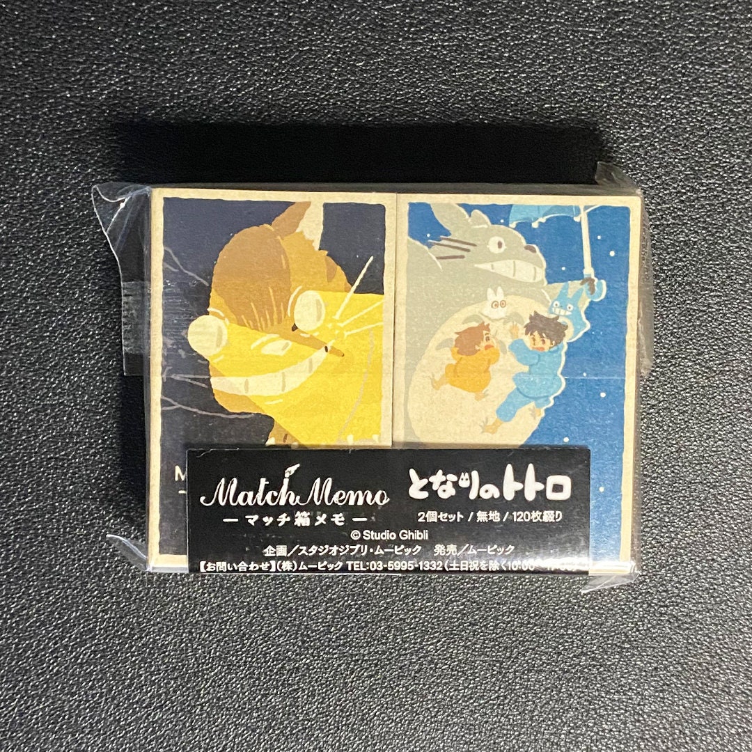 Studio Ghibli Match Memo My Neighbor Totoro Set/ Notepad/ Hayao ...