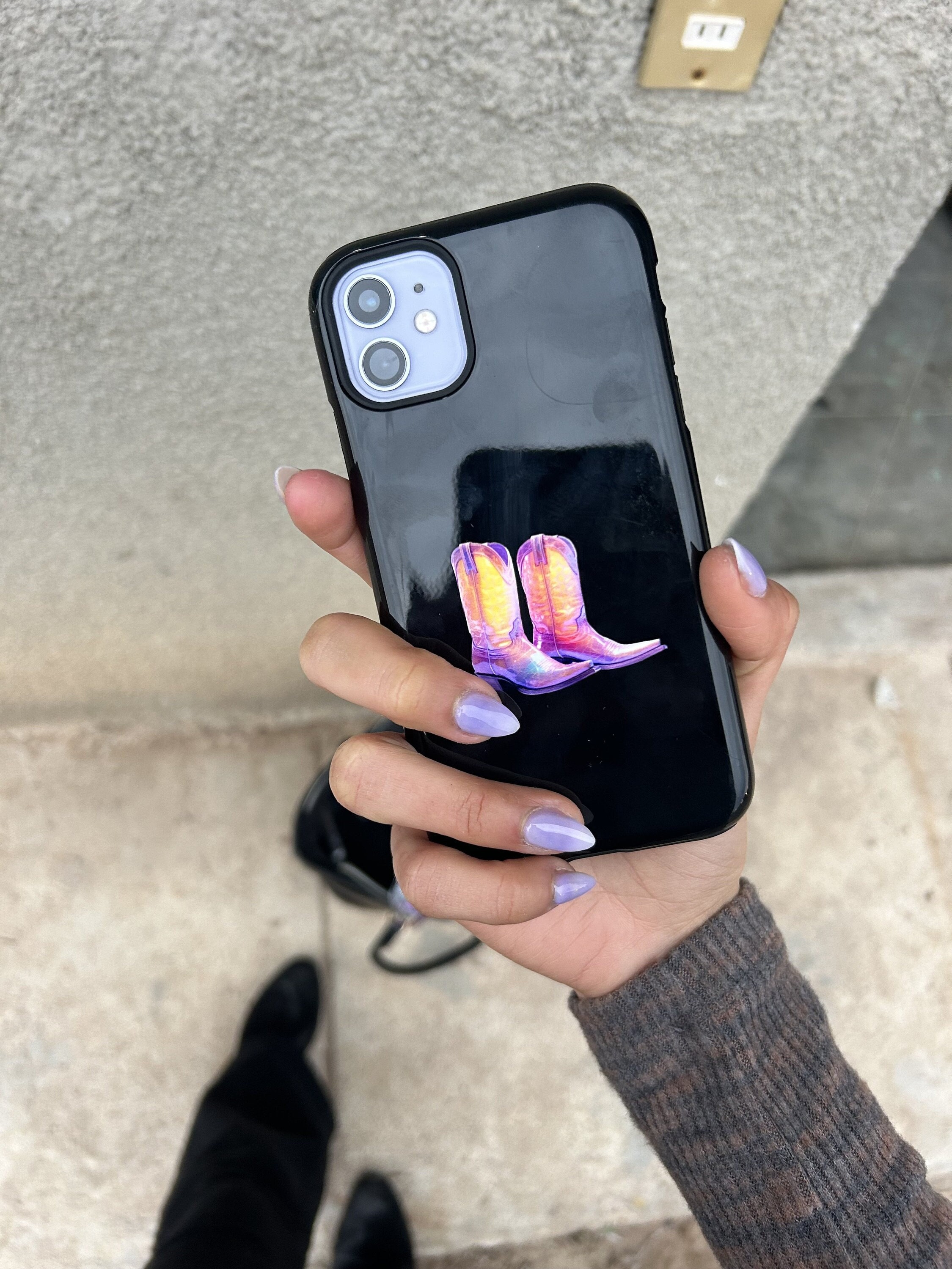 Iridescent Cowboy Boots iPhone Case iPhone 15, 14, 13, 12, 11, Pro, Max ...