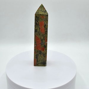 Unakite Tower, Unakite Crystal, Unakite, 264 G - Etsy