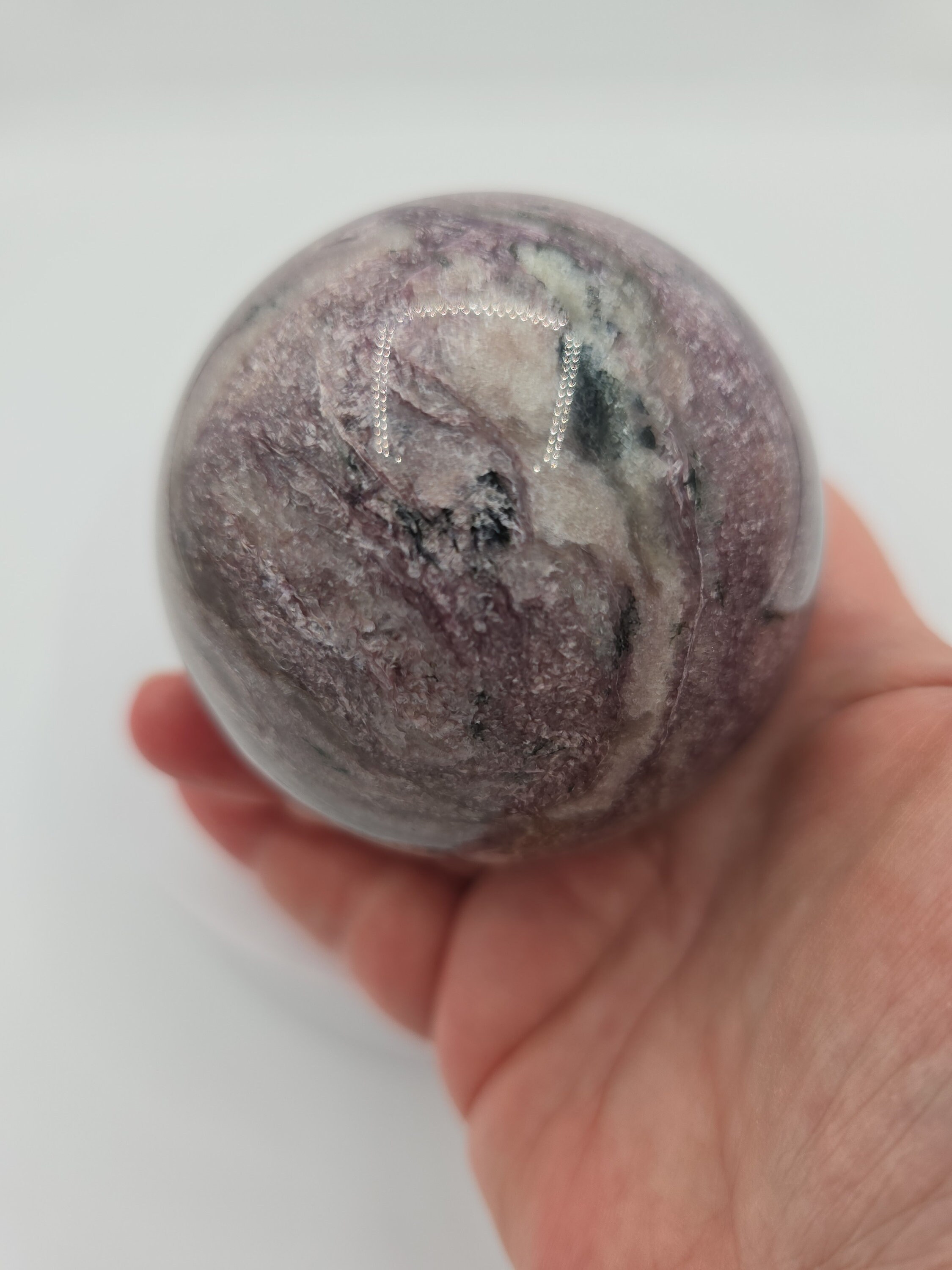 Charoite Sphere, Charoite, 470g - Etsy