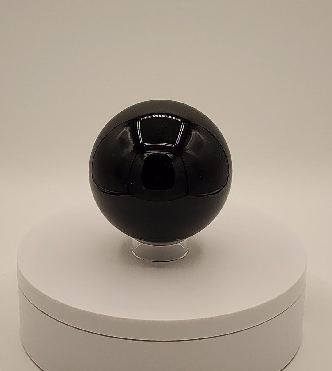 Black Obsidian Crystal Sphere, Handmade Carving (77.6 Mm, 650 G) - Etsy