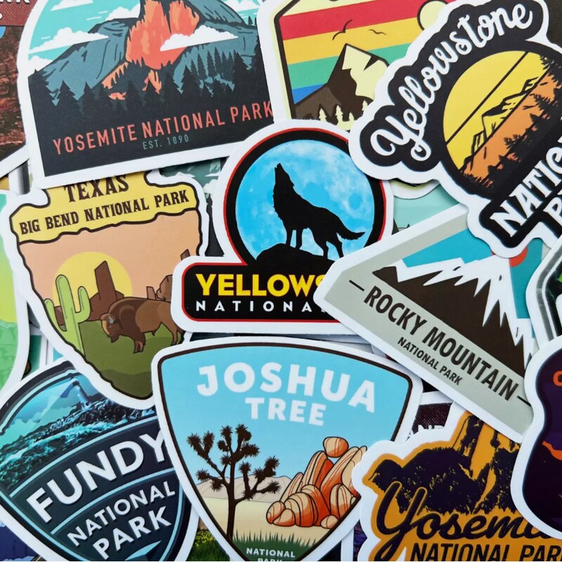 Nature Stickers - Etsy