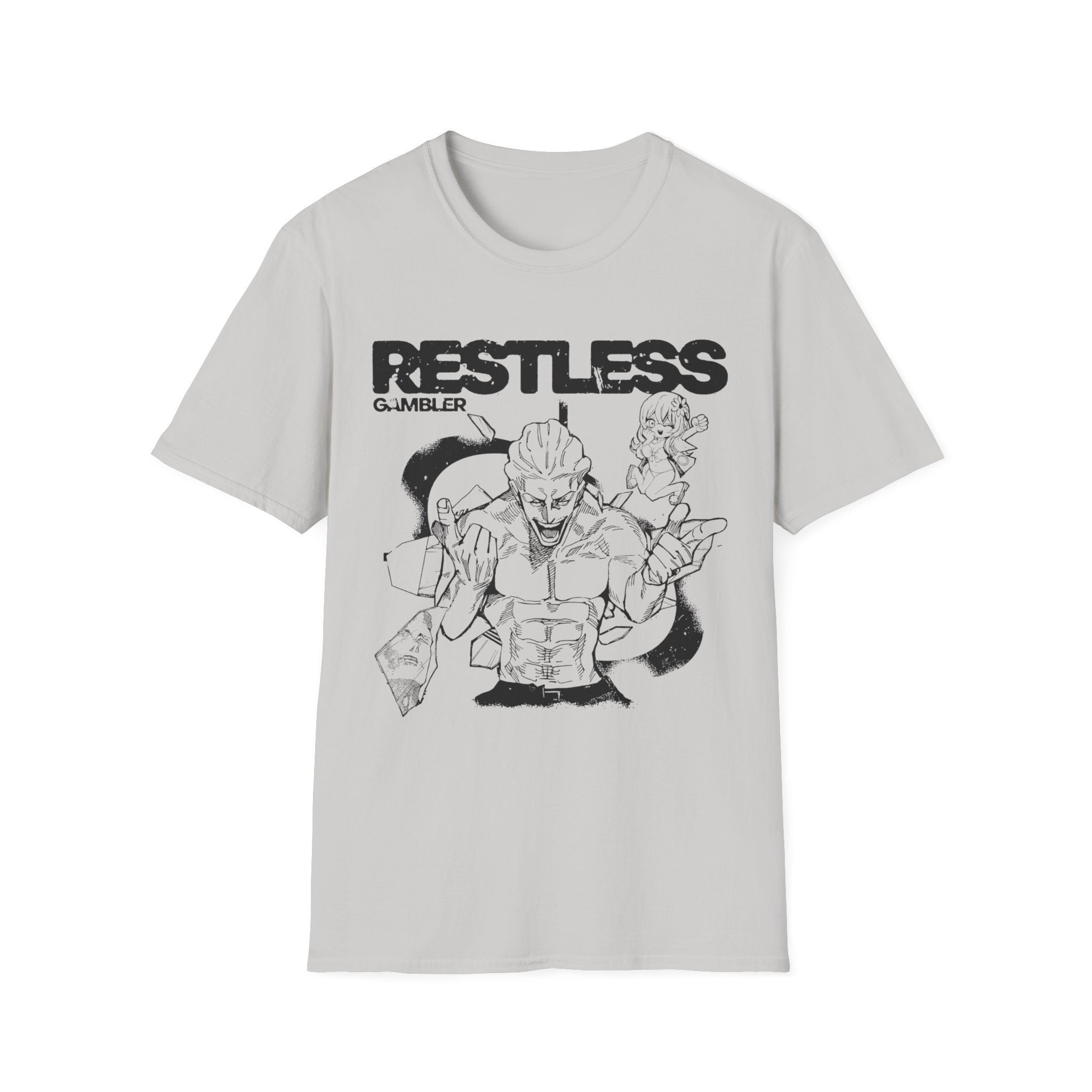 Restless Gambler Hakari T-shirt, Hakari Tshirt, Anime Shirt - Etsy