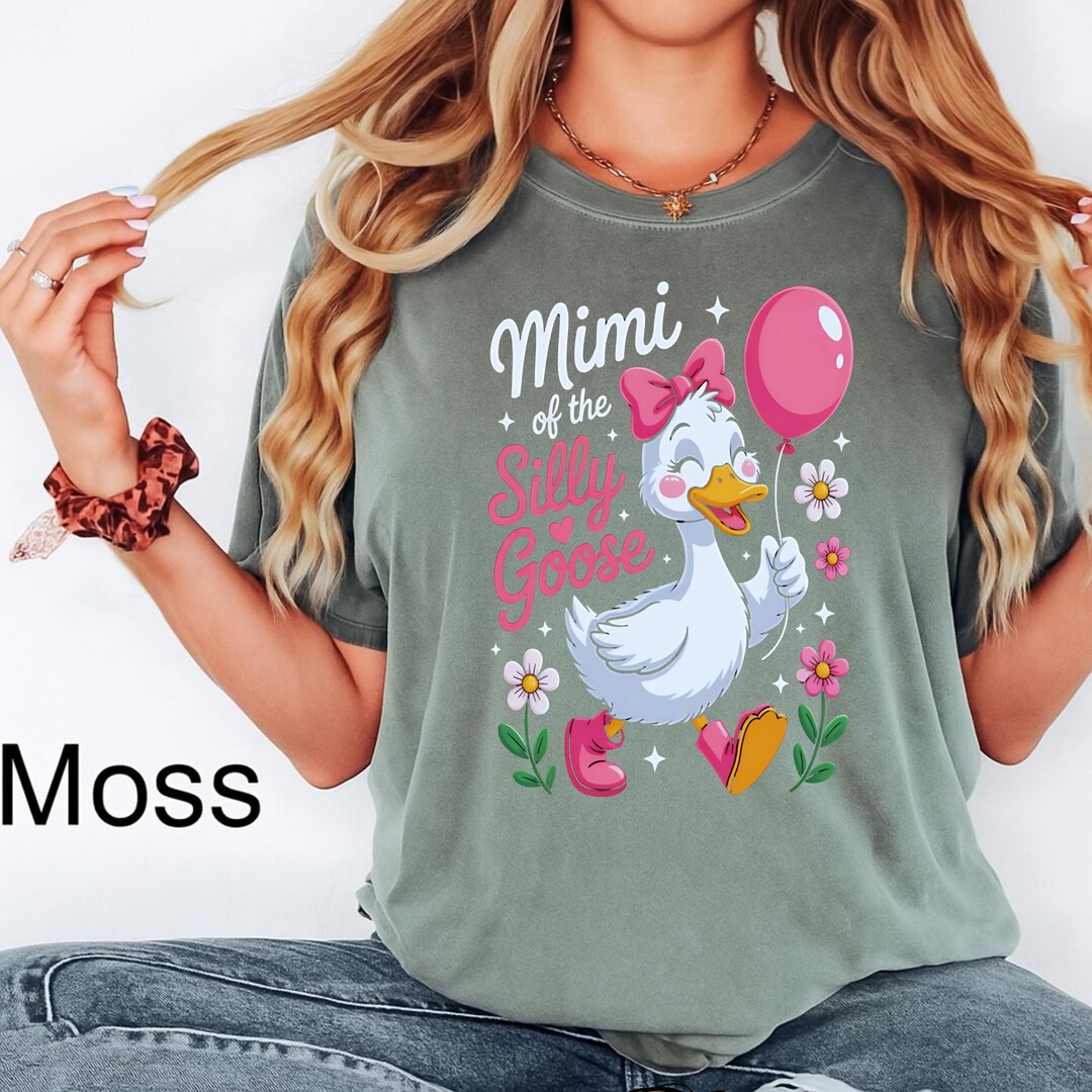 Mimi of the Silly Goose Kids T-shirt – Funny Mimi Birthday Shirt ...