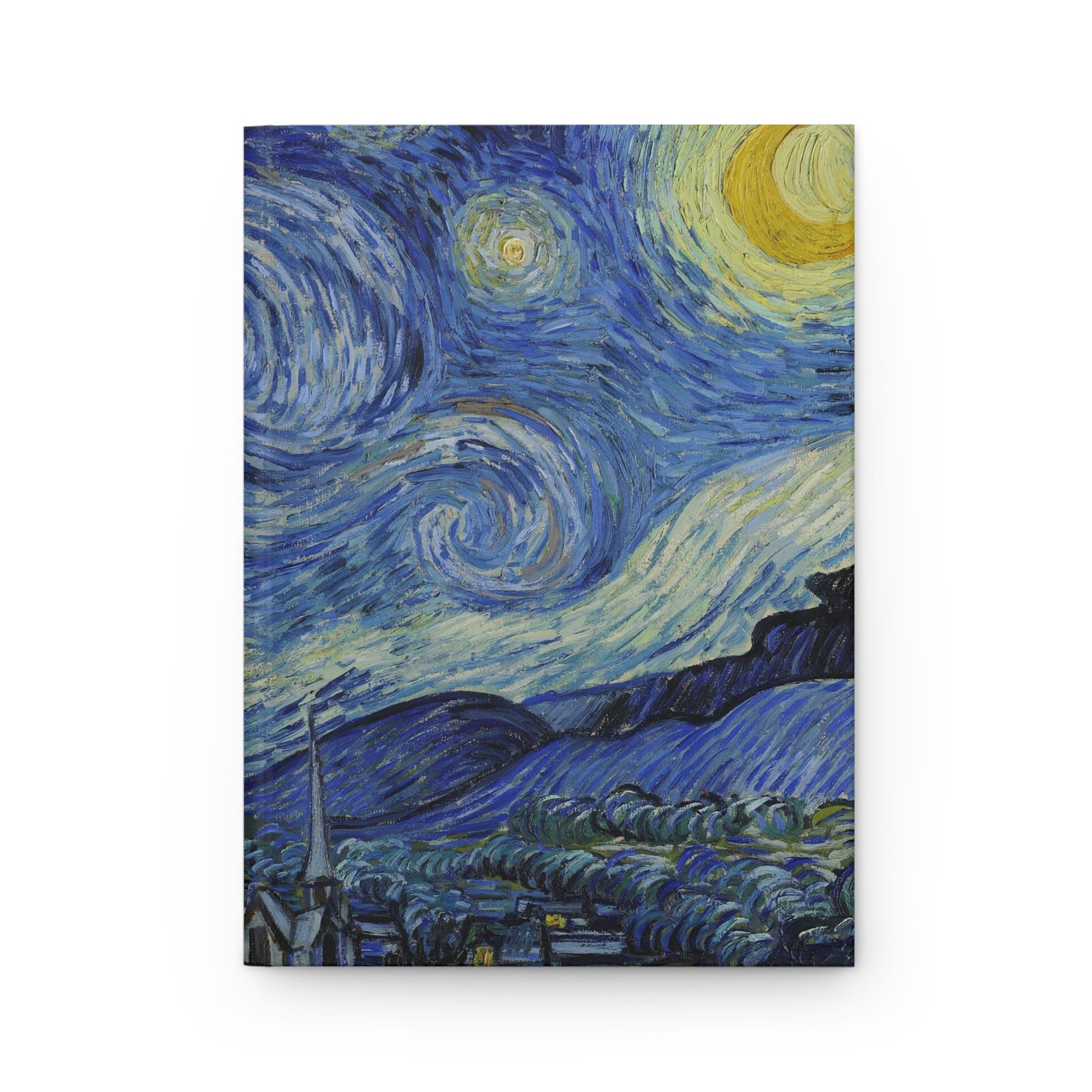 Starry Night Hardcover Journal - Starry Night Notebook, Van Gogh ...