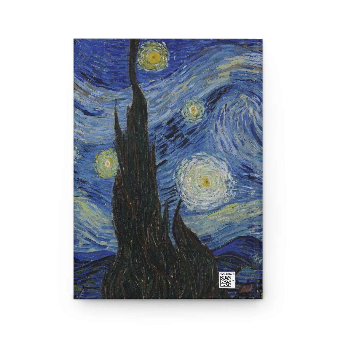 Starry Night Hardcover Journal - Starry Night Notebook, Van Gogh ...