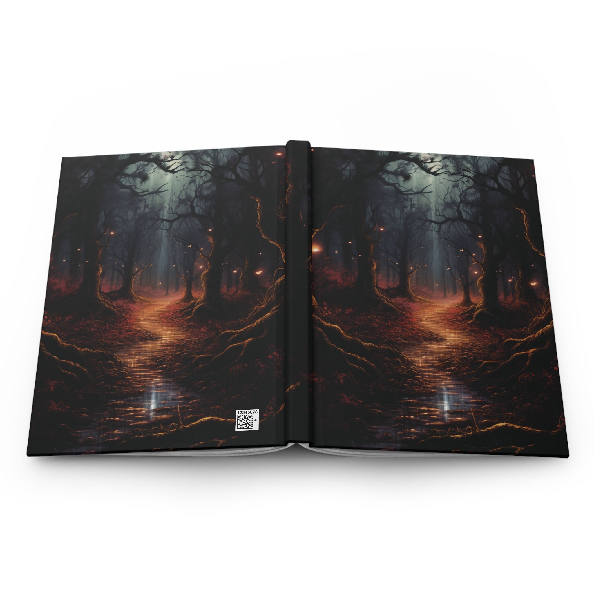 Somber Night Notebook, Notebook, Hard Cover Journal, Notebook, Daily ...