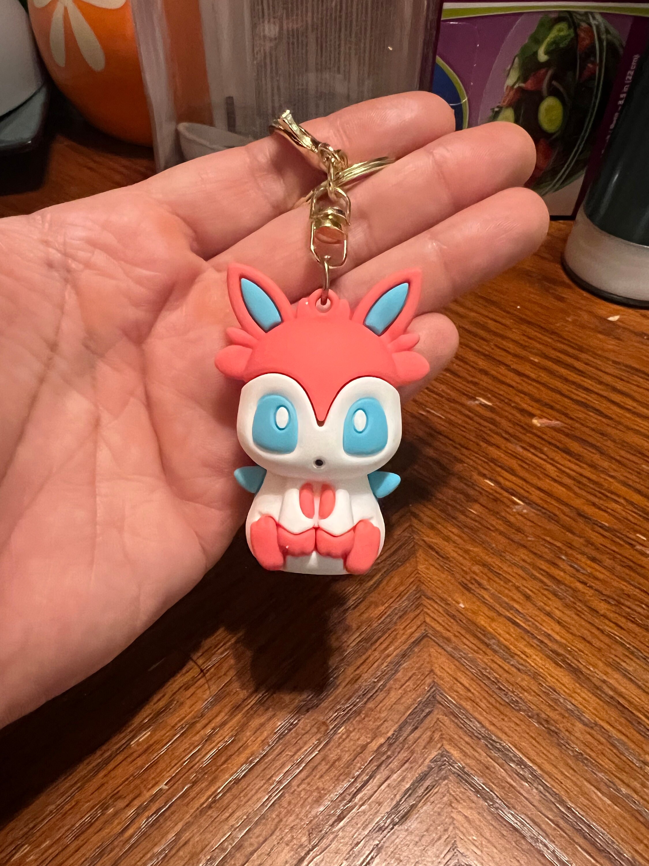 Pokémon Sylveon Keychain - Etsy