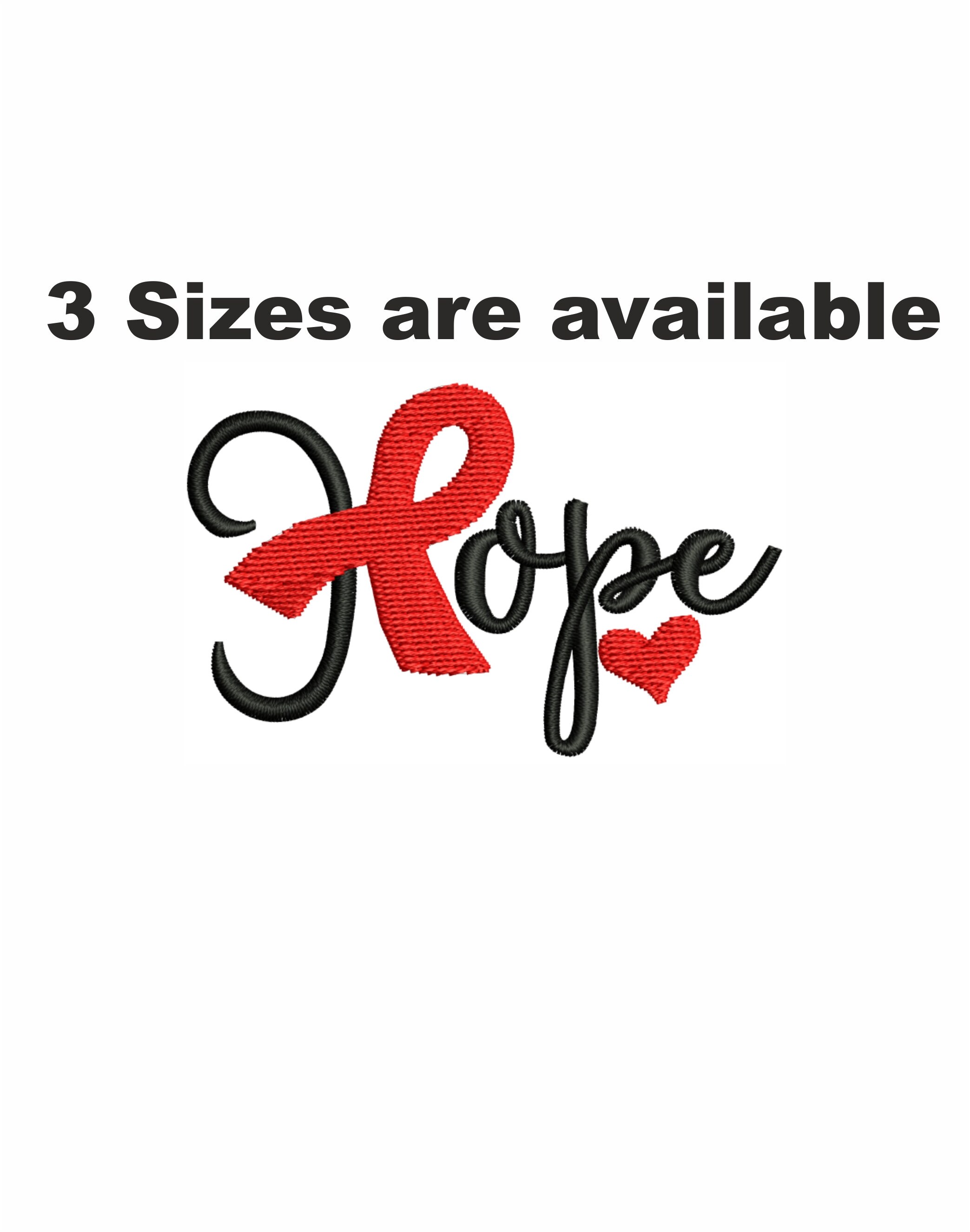 Hope Embroidery Design | Hope Dst File | Hope Jef File | Hope Pes File ...