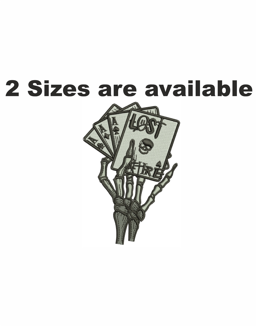 Lost Skull Embroidery Design | Lost Skull Dst File | Lost Skull Jef ...