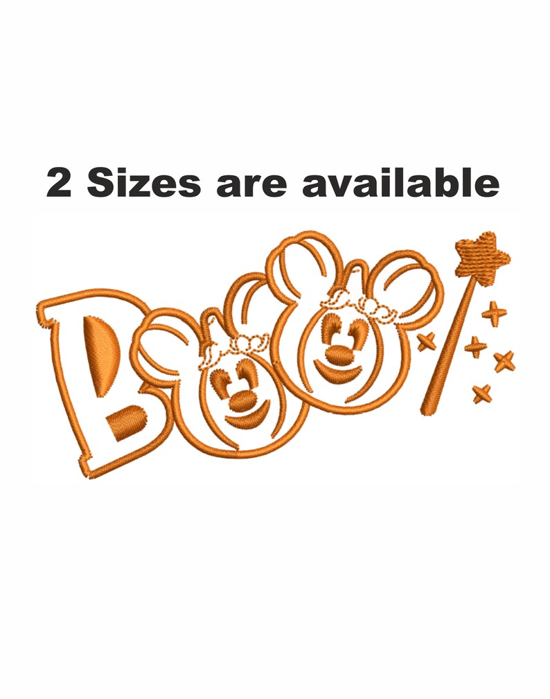 Boo Embroidery Design | Boo Dst File | Boo Jef File | Boo Pes File ...