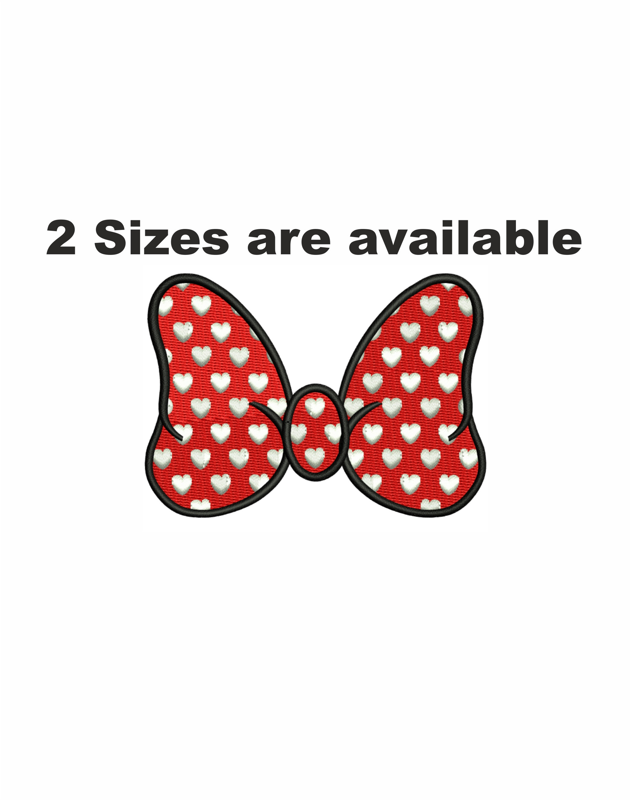 Minnie Mouse Embroidery Design | Minnie Mouse Dst File | Minnie Mouse ...