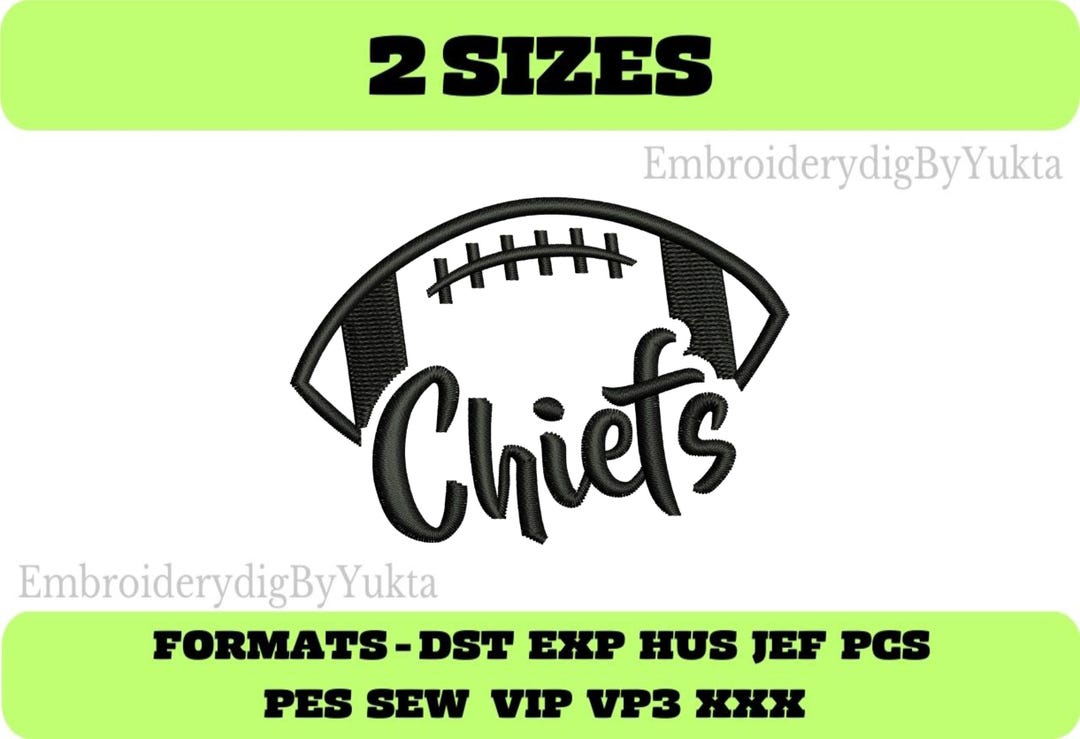 Chiefs Mascot Embroidery Design, Chiefs Mascot Embroidery Patterns ...