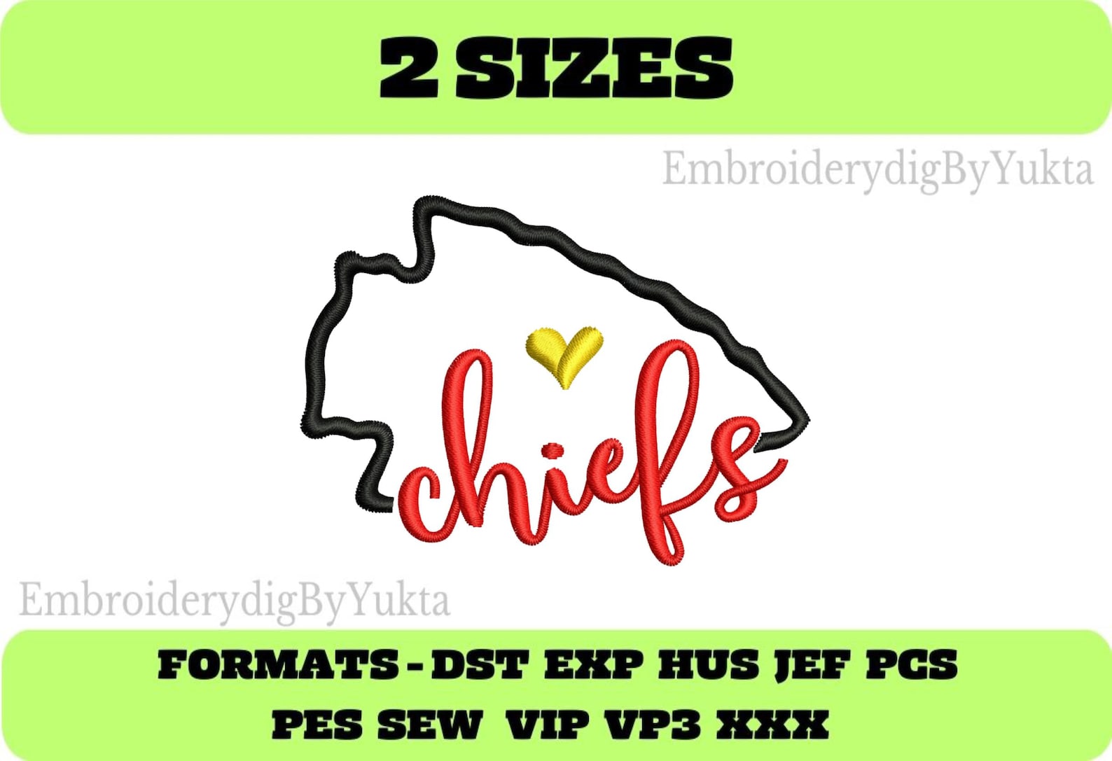 Chiefs Kansas City Embroidery Design,chiefs Kansas City Embroidery ...