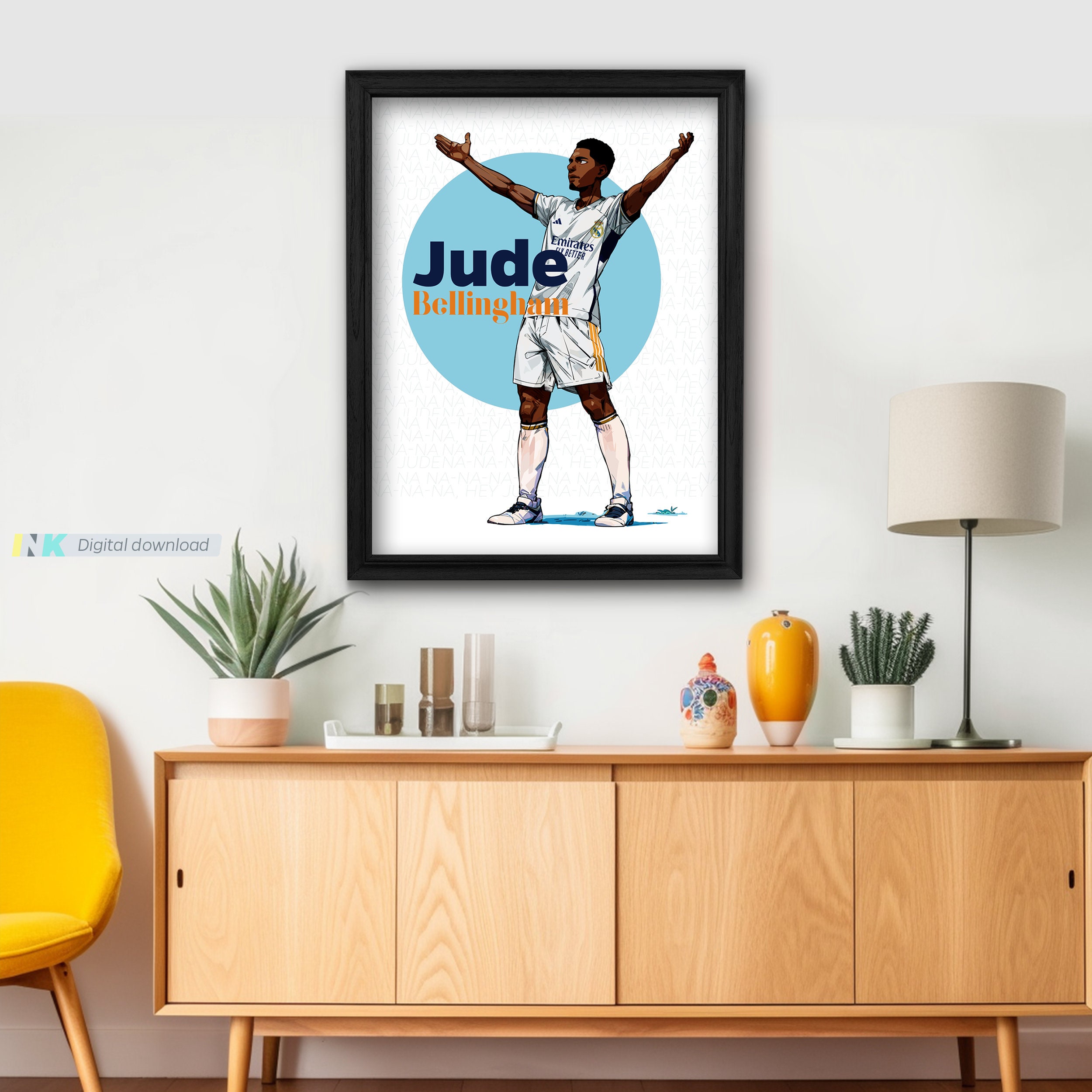 Poster Bellingham Madrid, Jude Bellingham Fútbolista, Hey Jude, Jude ...