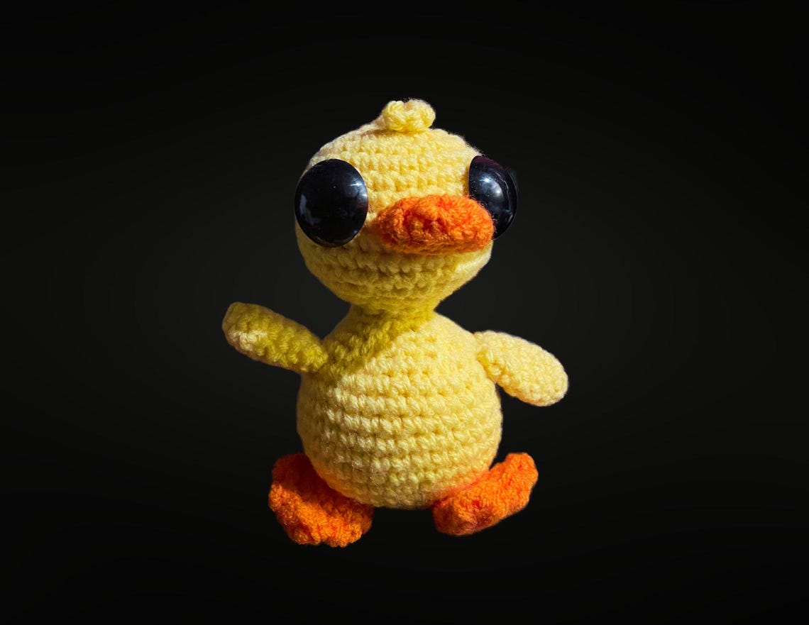 Repo Duck (the Apex Predator) Crochet Pattern. - Etsy