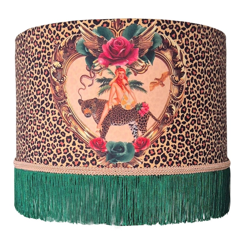 Tiger Print Lampshades - Etsy