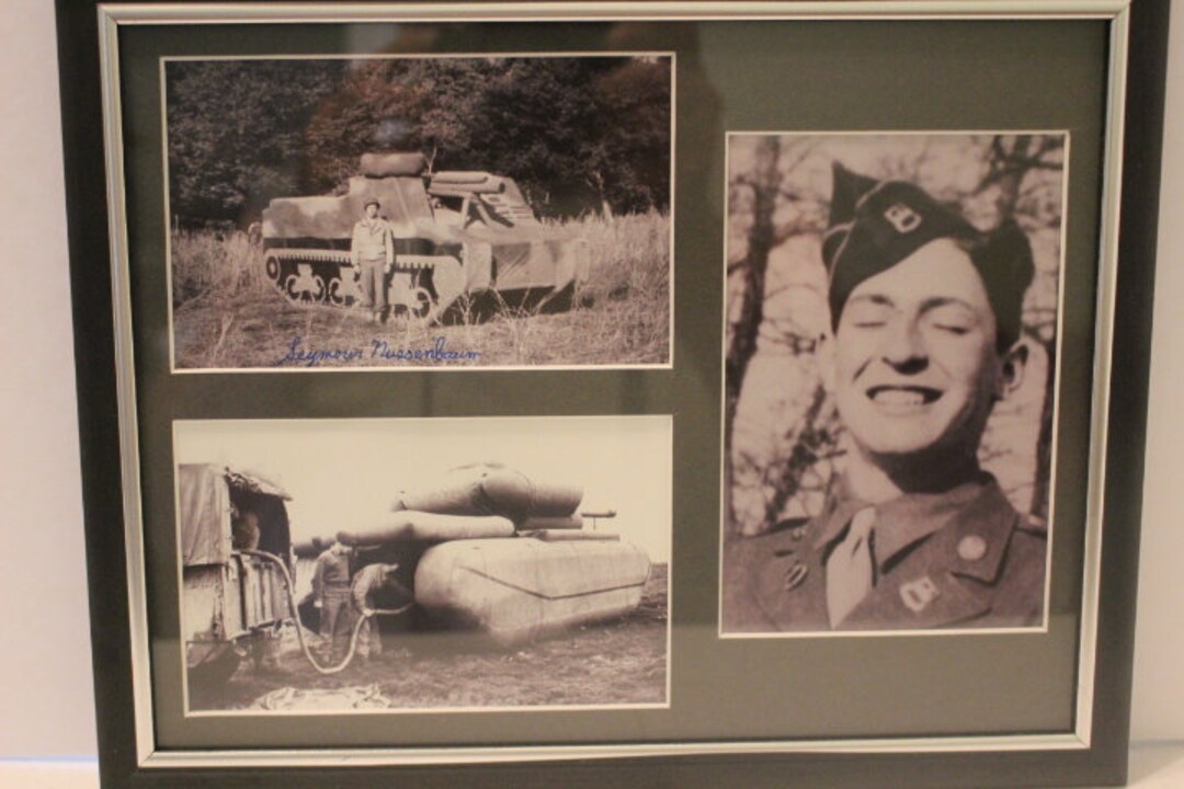 WW2 Ghost Army Seymour Nussenbaum Signed Photo 1 of Only 6 Still Alive ...