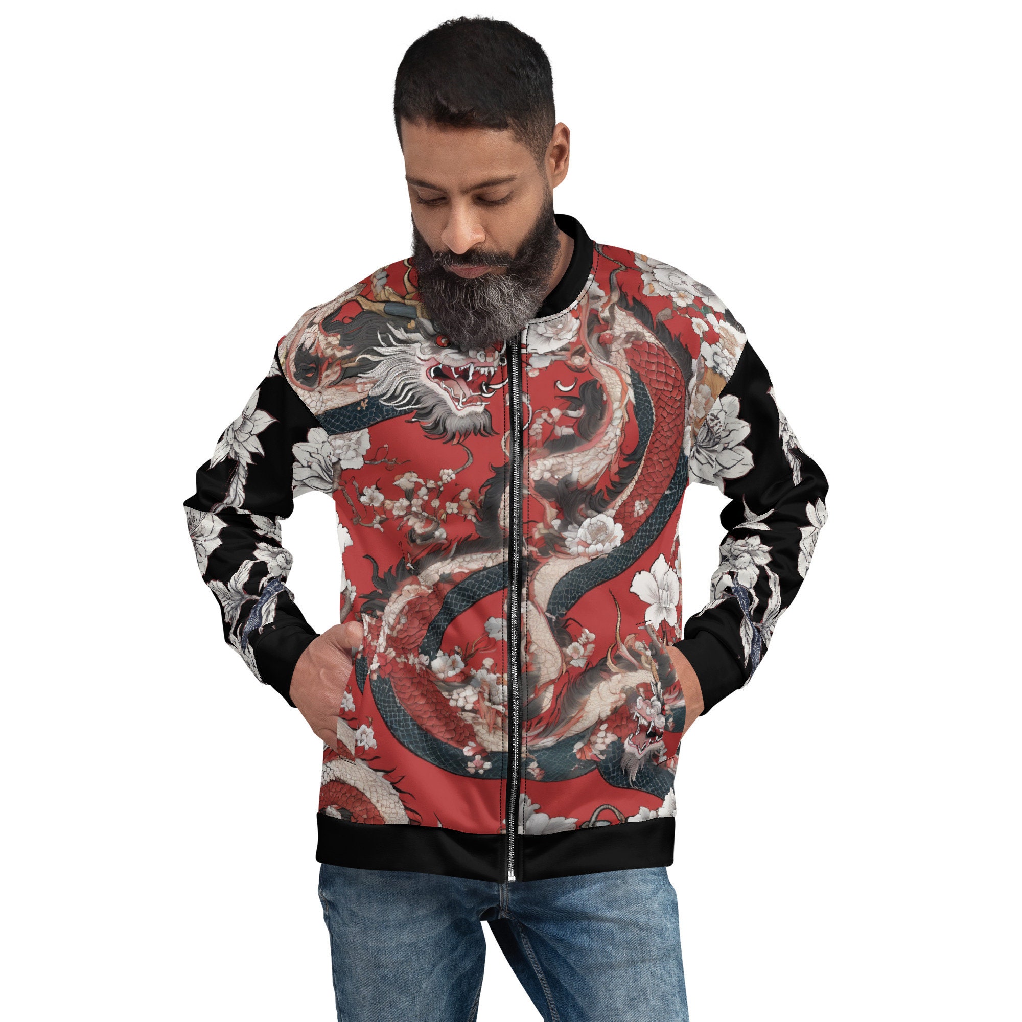 Funky Floral Bomber Jacket sold by Bouquet Associated | SKU 89743100 ...