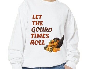 Let the Gourd Times Roll Png, Thanksgiving Png, Fall Png, Sublimation ...